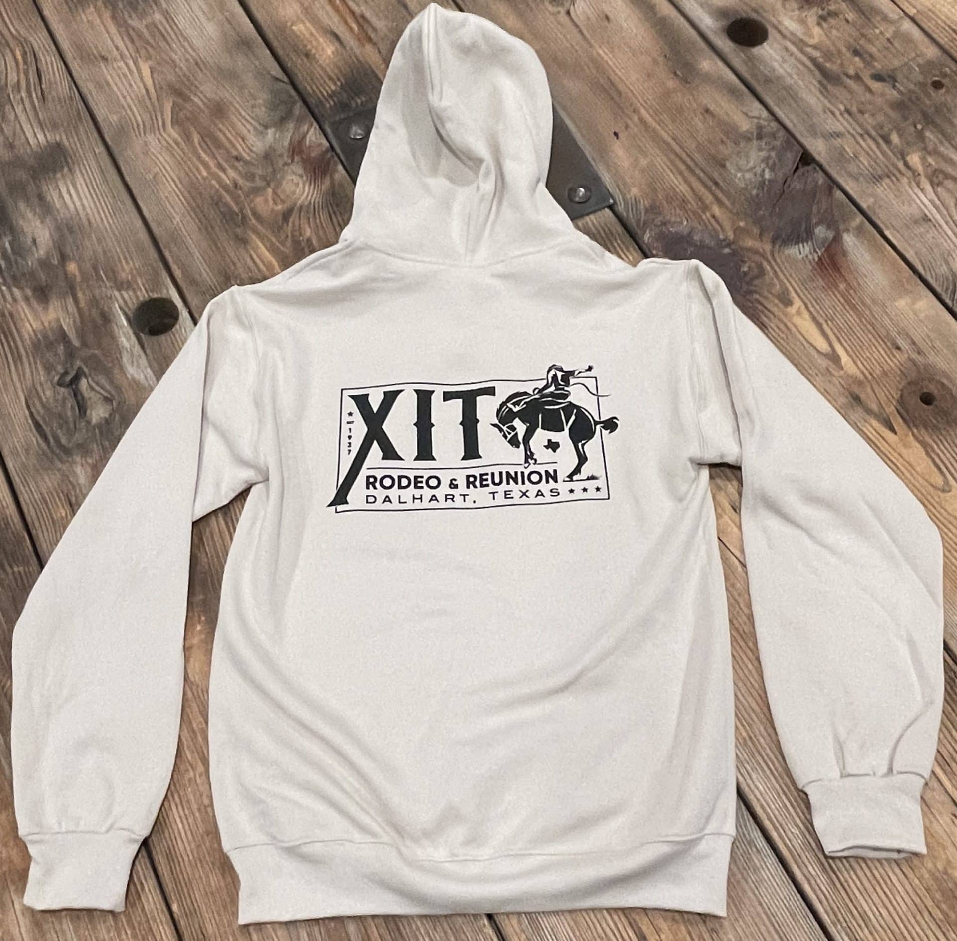XIT SANDSTONE BRONC RIDER HOODIE - XIT Rodeo and Reunion