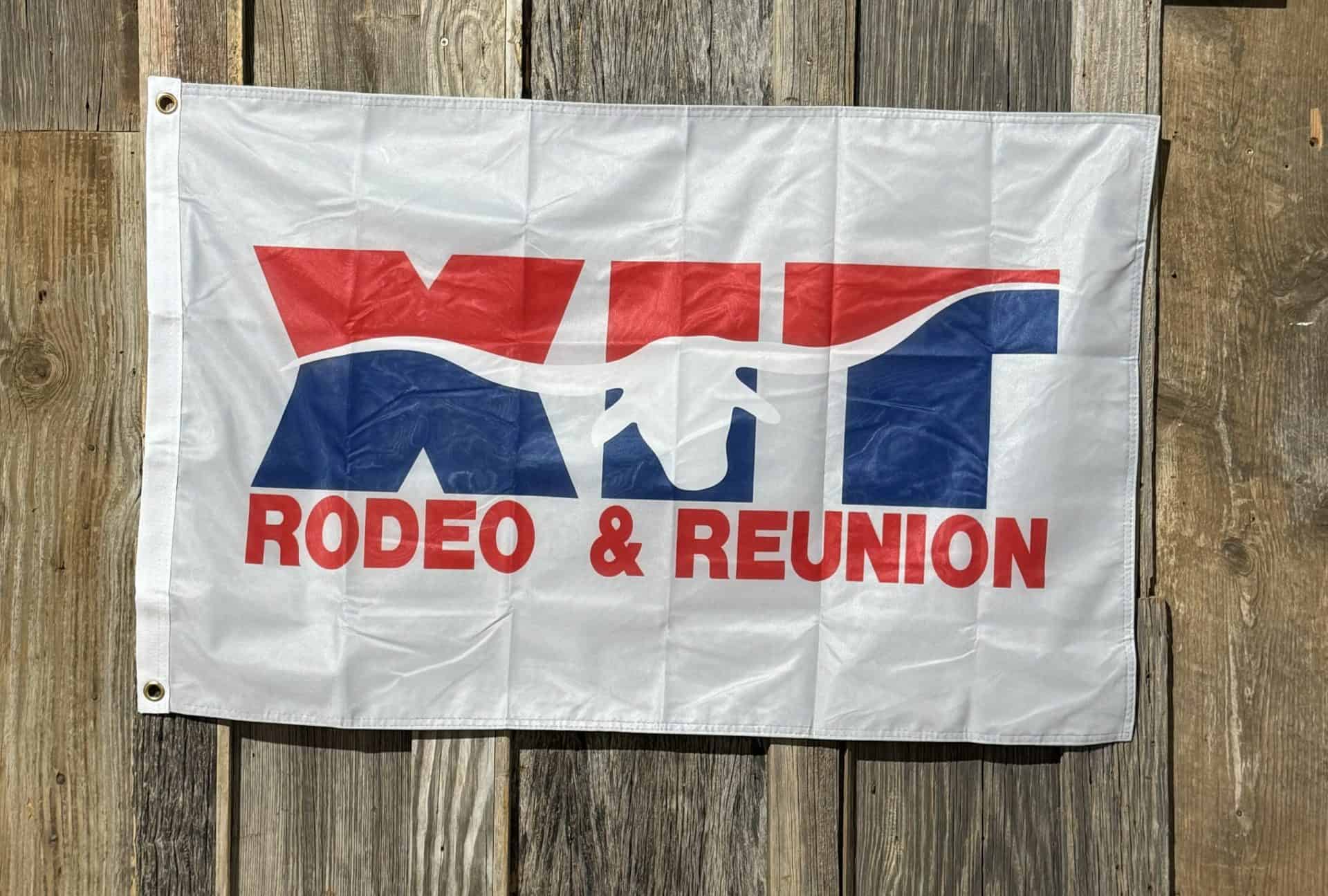 XIT Classic Logo Flag - XIT Rodeo and Reunion
